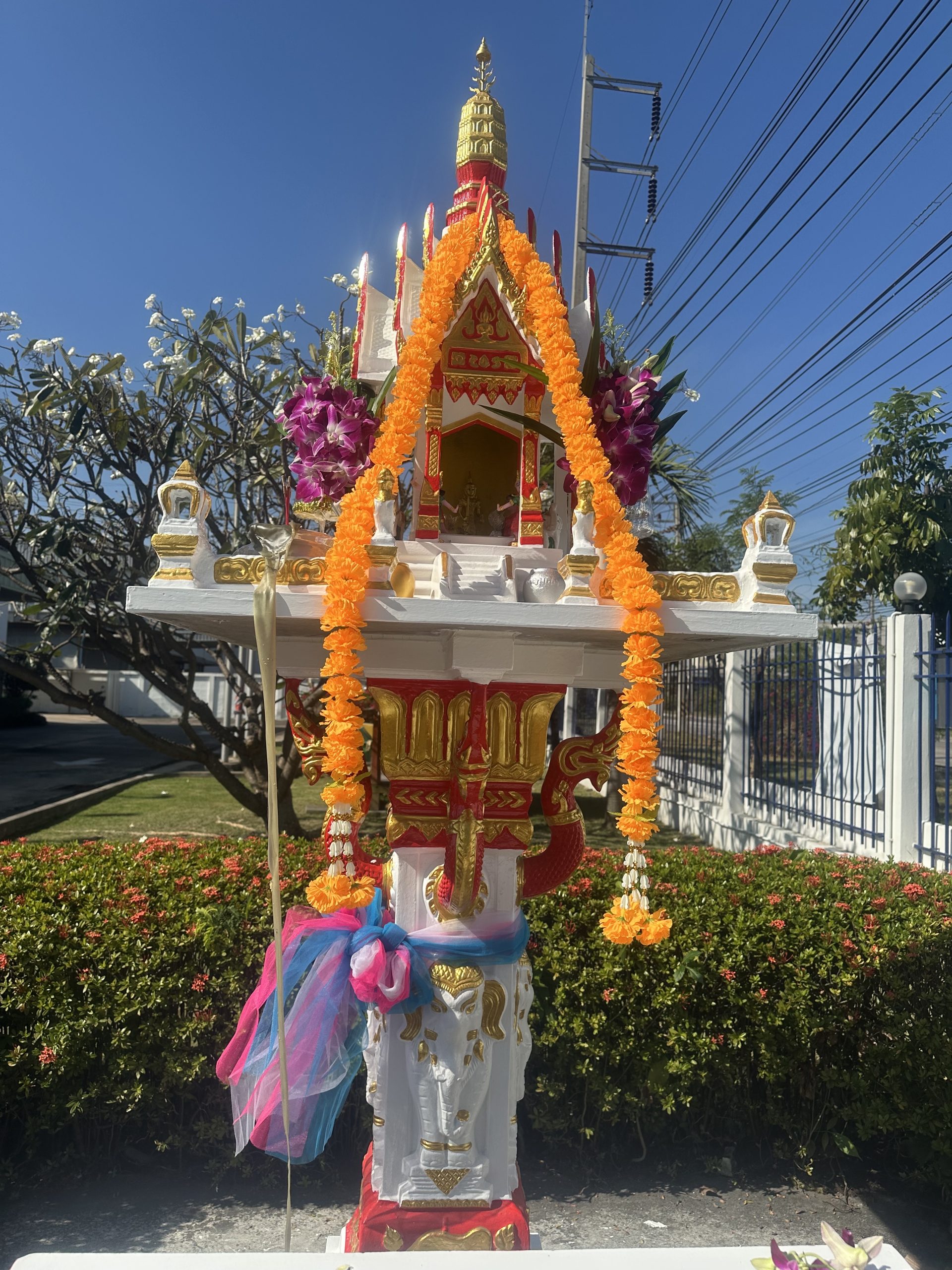 Perform a ceremony to erect a new spirit shrine. - mewa